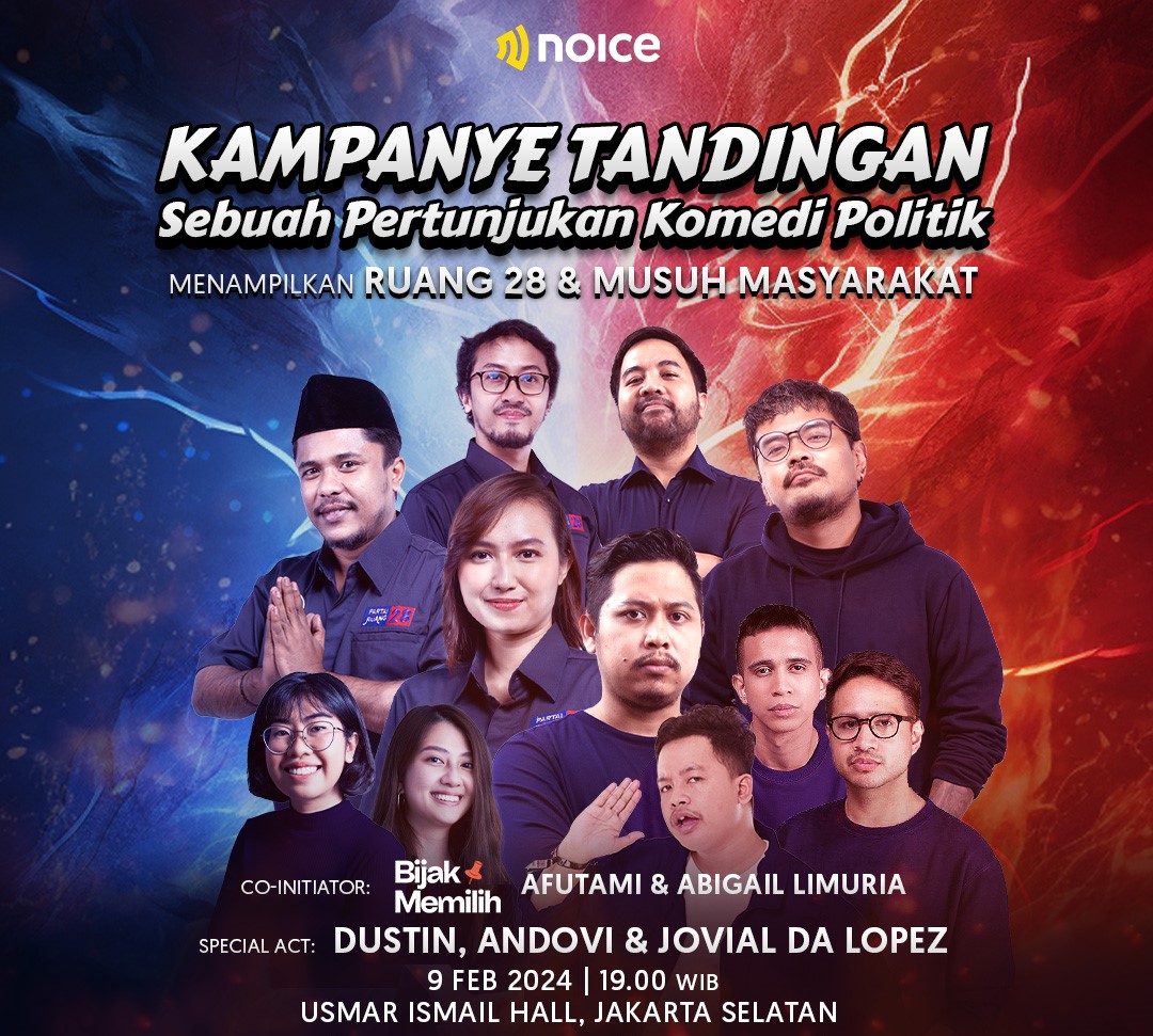 Noice 'Kampanye Tandingan' Event - mahakaX